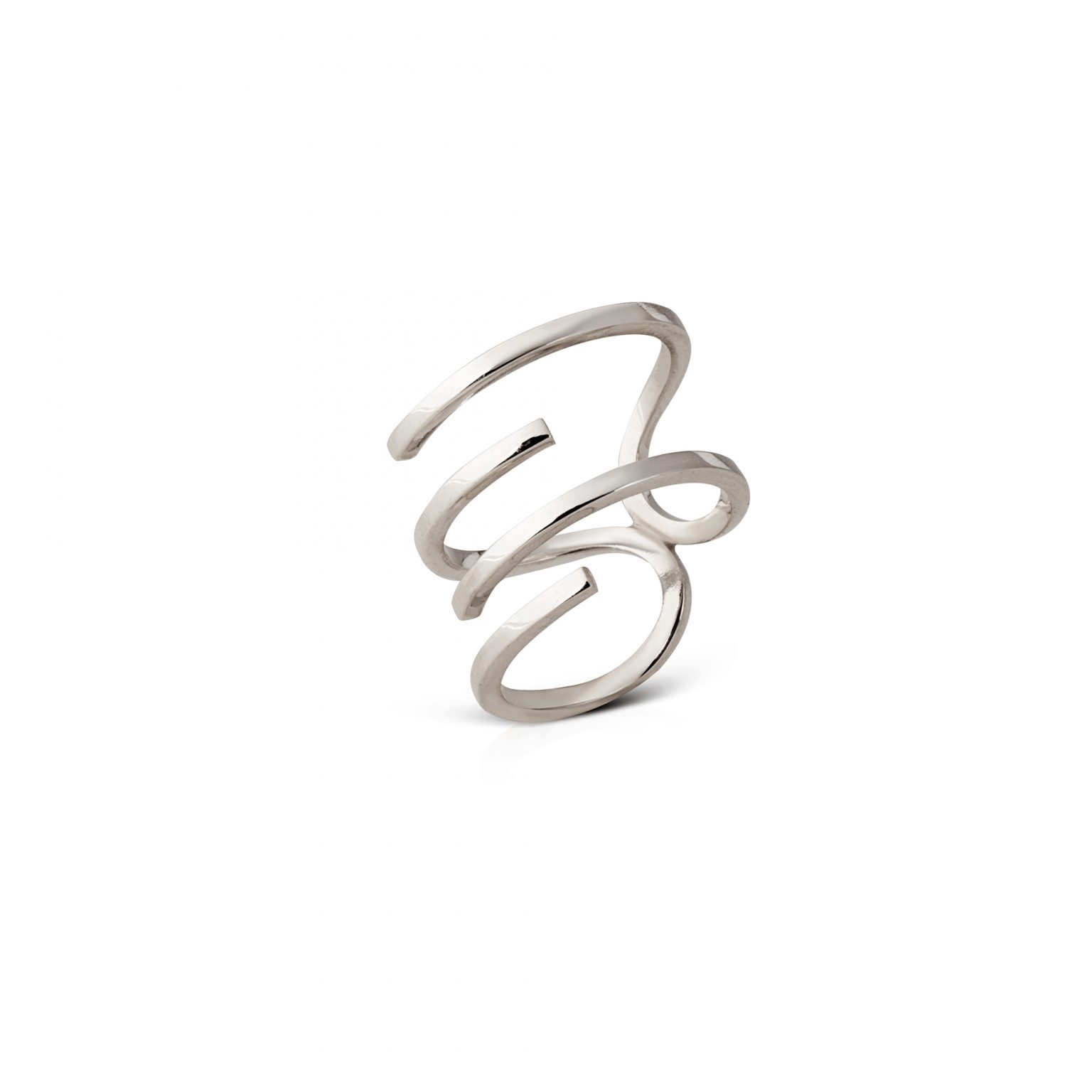 No Boundaries Ring - Silver